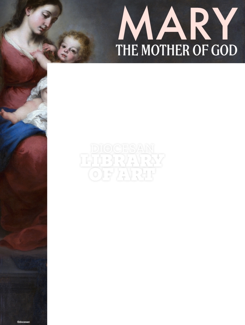 Diocesan Library of Art - Mary the Mother of God Framed : Wrapper