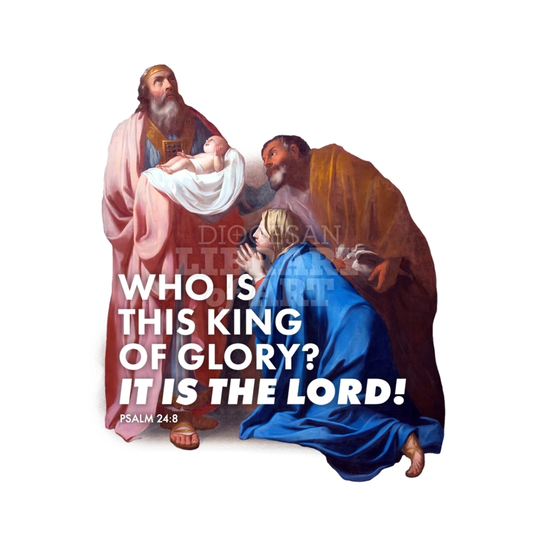 Diocesan Library of Art - Who Is This King Of Glory? It Is The Lord Clipped : Square