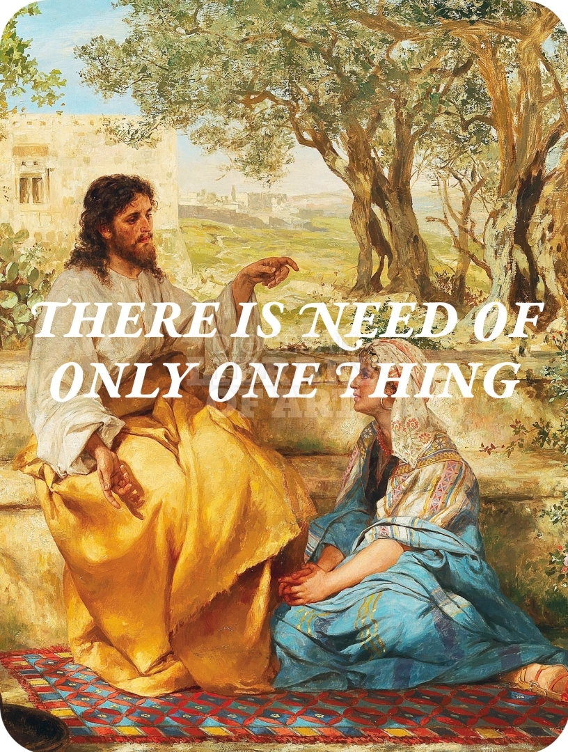 Diocesan Library of Art - There Is Need Of Only One Thing : Full Page