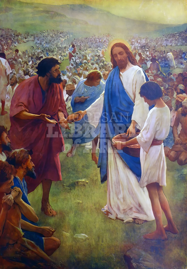Diocesan Library of Art - The Miraculous Multiplication of Bread