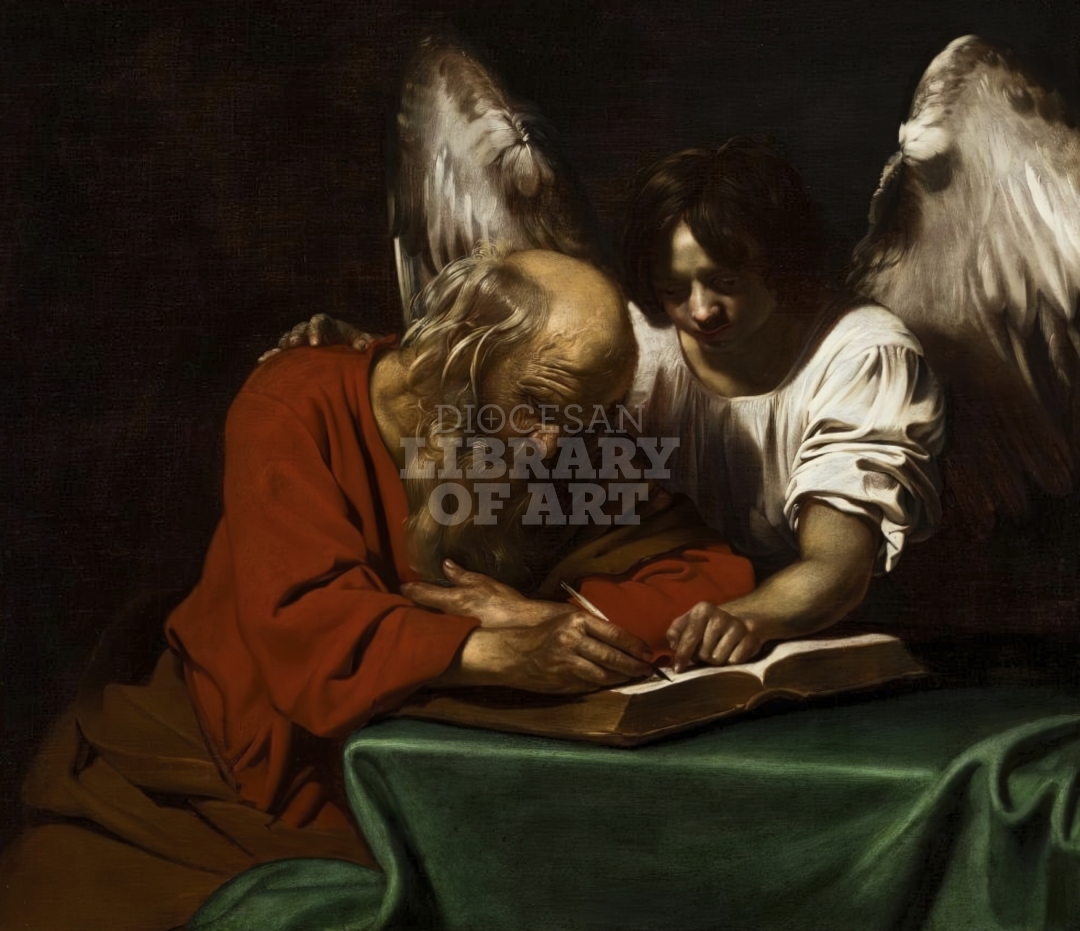Diocesan Library of Art - Saint Matthew And The Angel