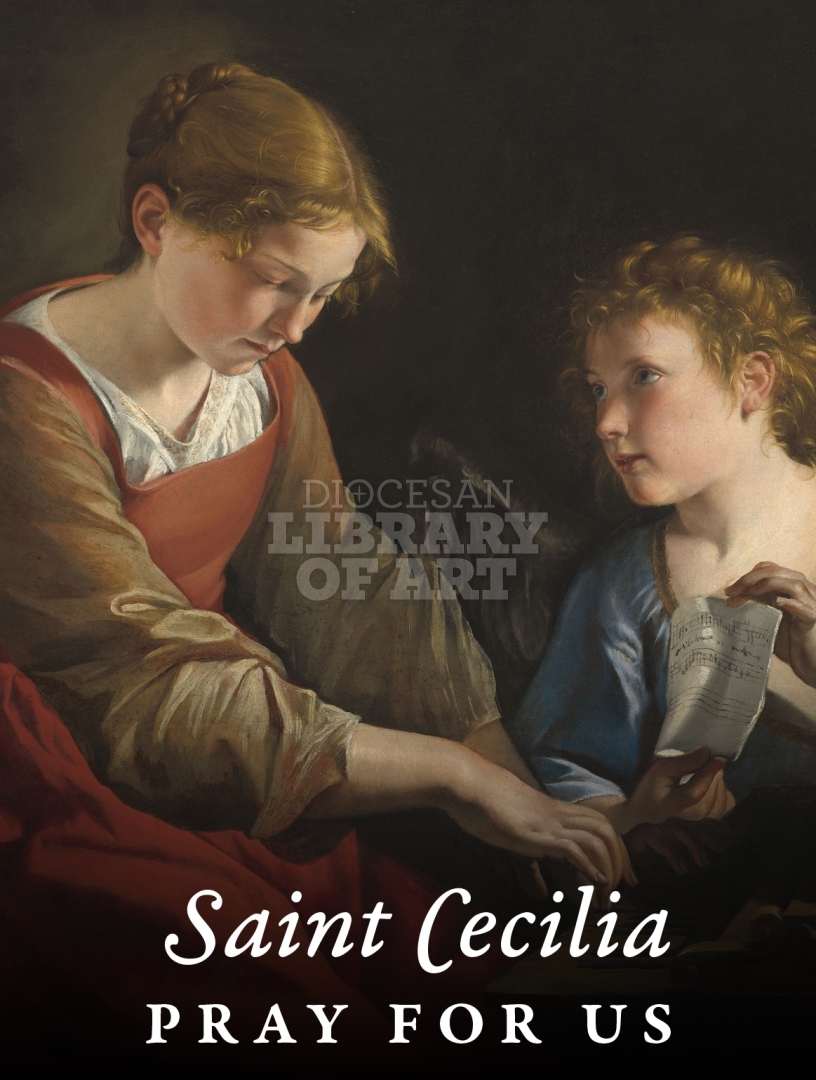 Diocesan Library of Art - Saint Cecilia : Full Page