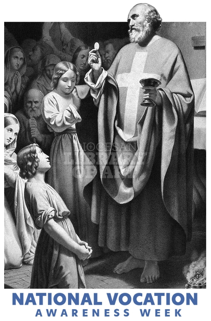 Diocesan Library of Art - National Vocation Awareness Week Framed : Design