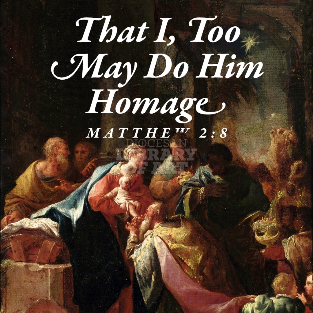 Diocesan Library of Art - That I Too May Do Him Homage : Square