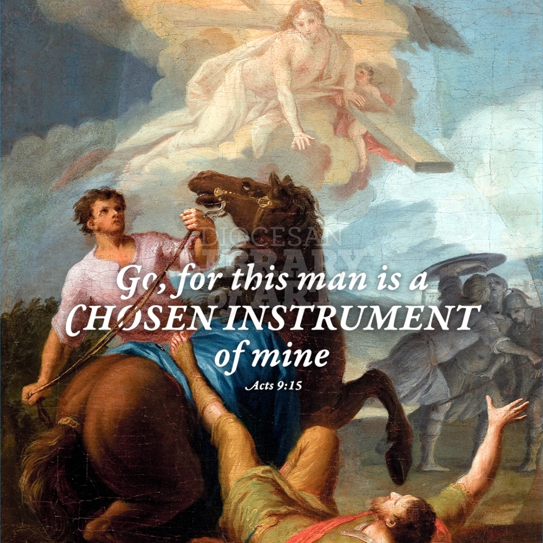 Diocesan Library of Art - Go For This Man Is A Chosen Instrument Of ...