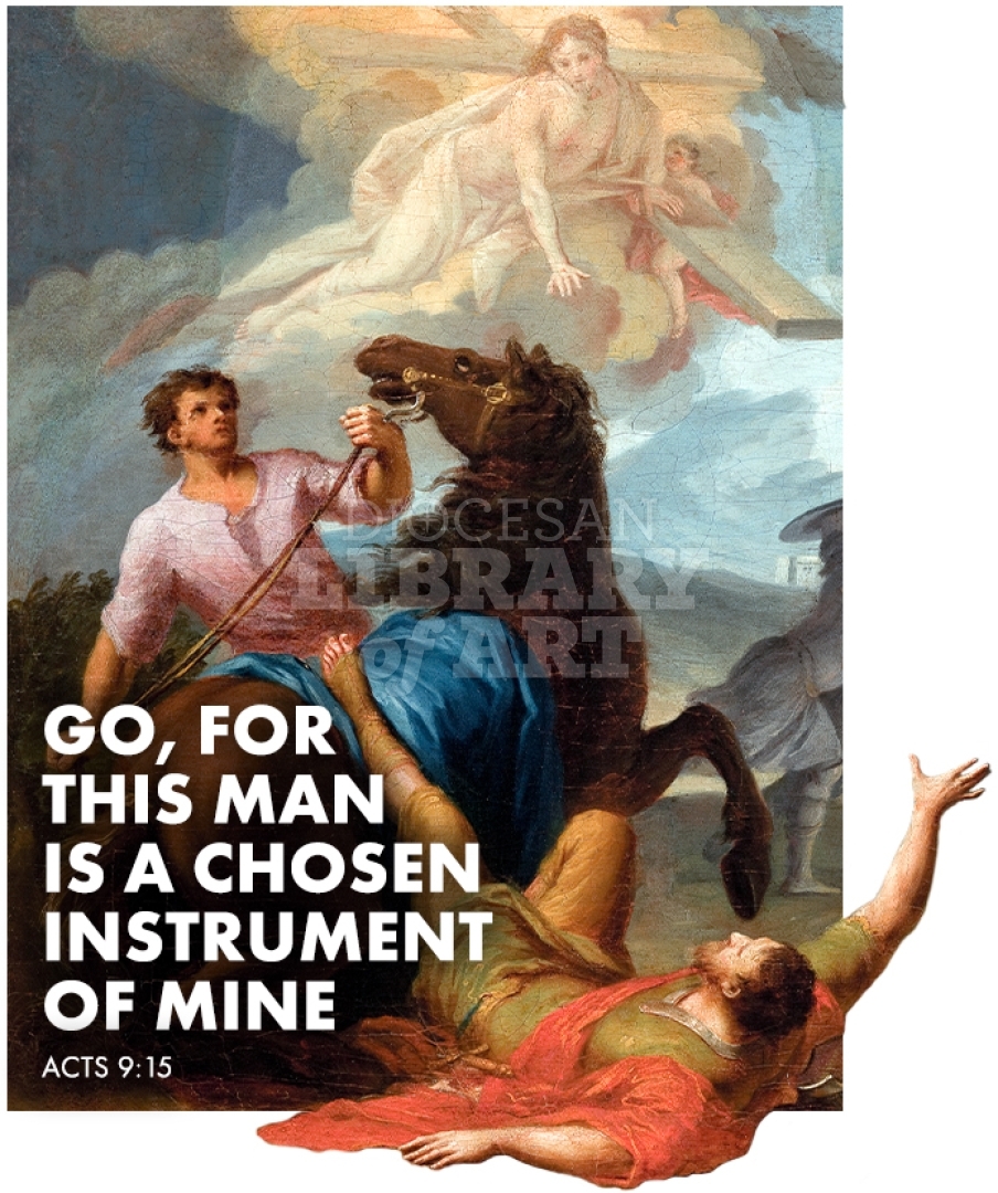 Diocesan Library of Art - Go For This Man Is A Chosen Instrument Of ...