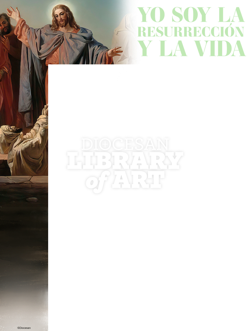 Diocesan Library of Art - Yo soy la Resurrección y la Vida Framed : Wrapper