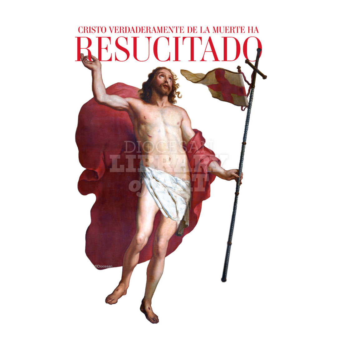 Diocesan Library of Art - Cristo de la Muerte ha Resucitado Clipped 2 ...
