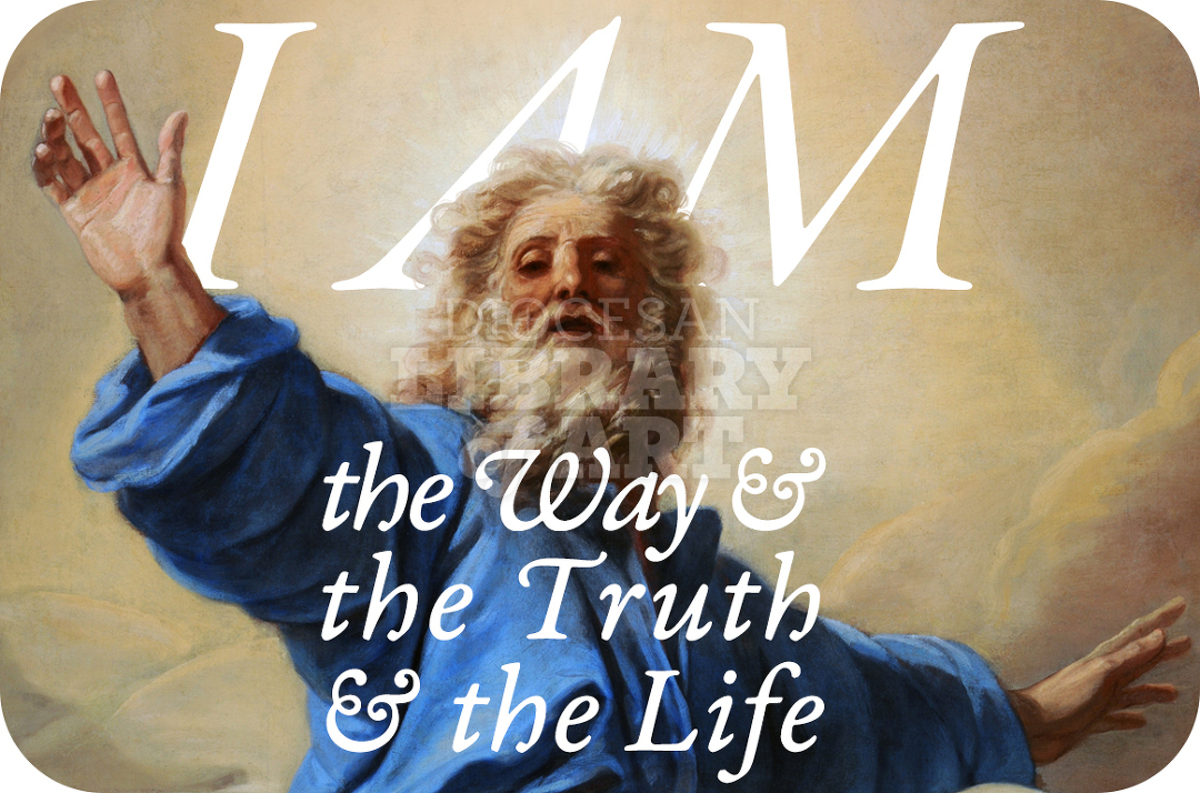 Diocesan Library of Art - I Am The Way : Half Page
